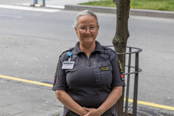 Inger jobbar som skyddsvakt | Securitas