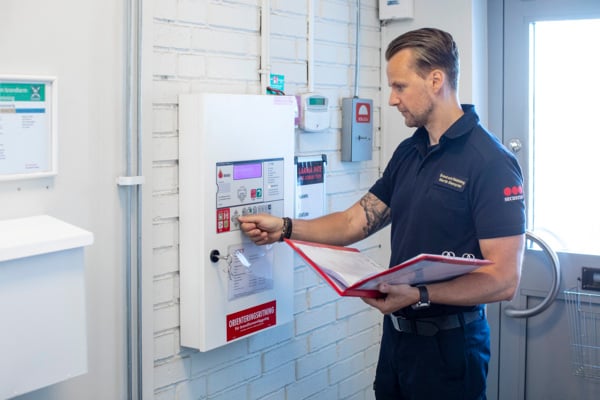 Släcksystem för minimal brandspridning | Securitas